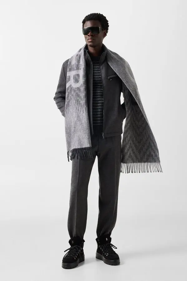 Bogner Milan Virgin Wool Blend Zip-up Jacket