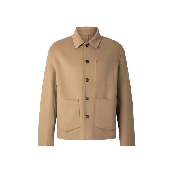 Bogner Mirco Double-faced Wool Shirt Jacket - Camel