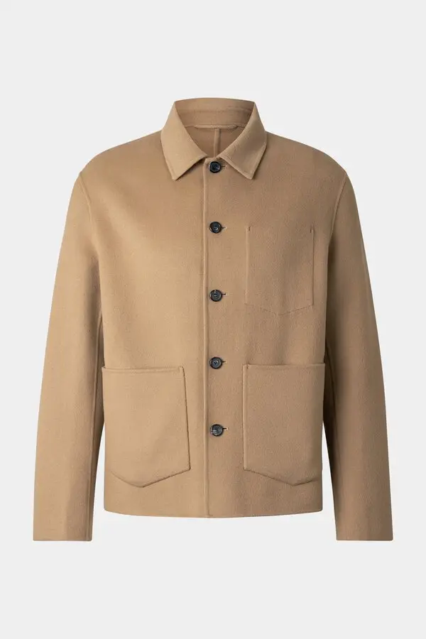 Bogner Mirco Double-faced Wool Shirt Jacket - Camel