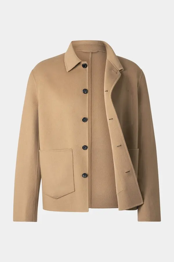 Bogner Mirco Double-faced Wool Shirt Jacket - Camel
