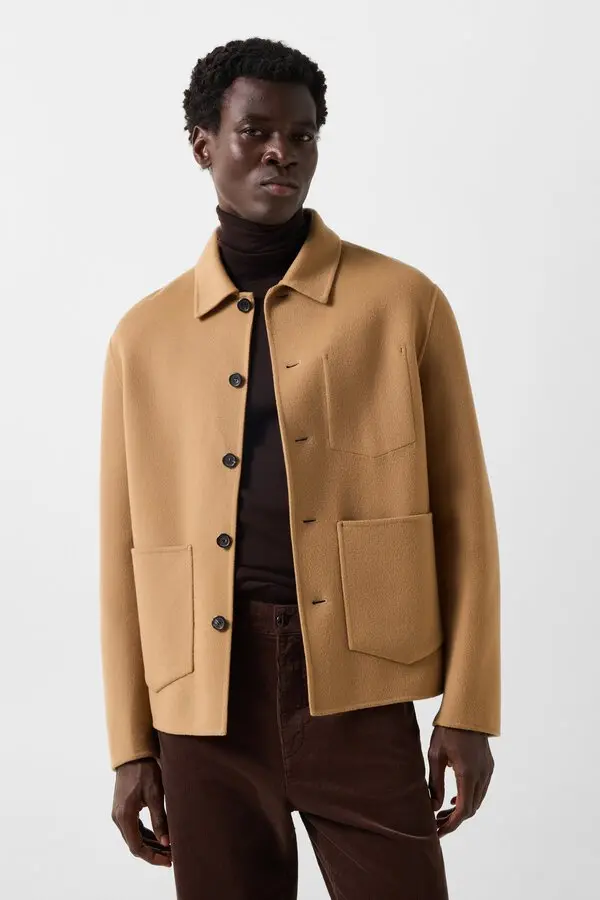 Bogner Mirco Double-faced Wool Shirt Jacket - Camel
