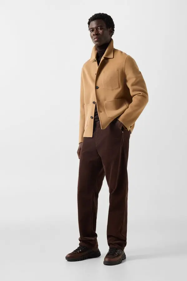 Bogner Mirco Double-faced Wool Shirt Jacket - Camel