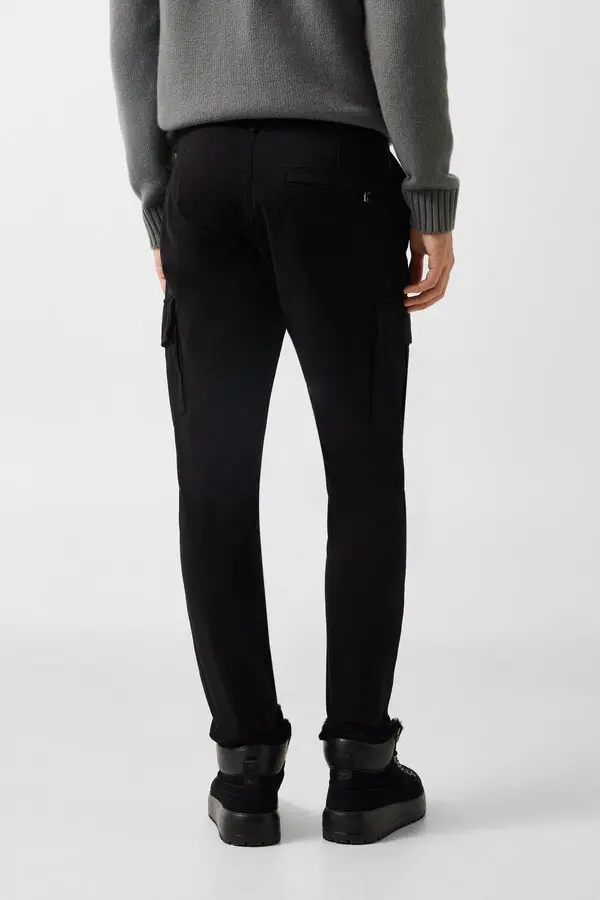 Bogner Bruno Cargo Pants With Subtle Logo Details - Black