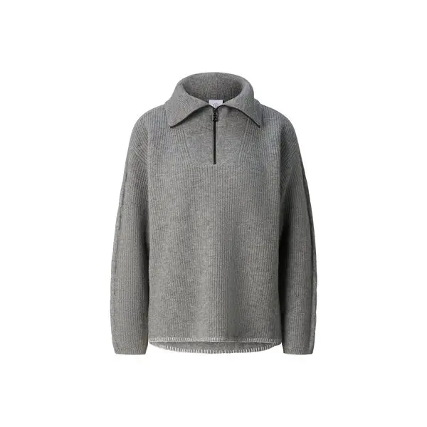 Bogner Larissa Virgin Wool Sweater - Gray