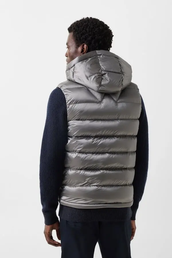 Bogner Quilted Down Vest - Gray