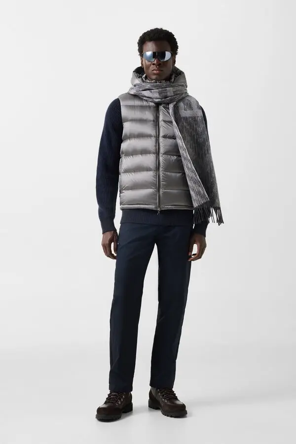 Bogner Quilted Down Vest - Gray