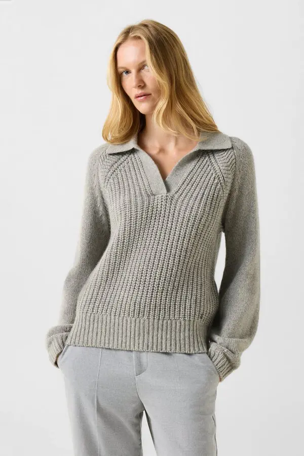 Bogner Jordy Yak Pullover - Light Gray
