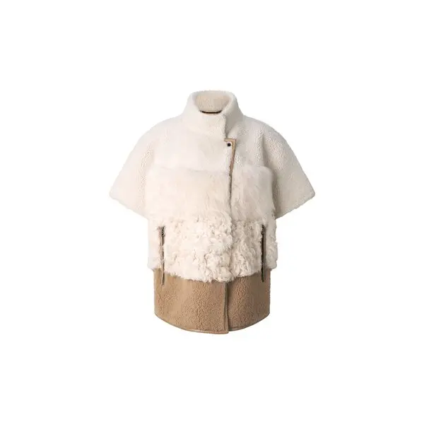 Bogner Lexy Lambskin And Shearling Jacket
