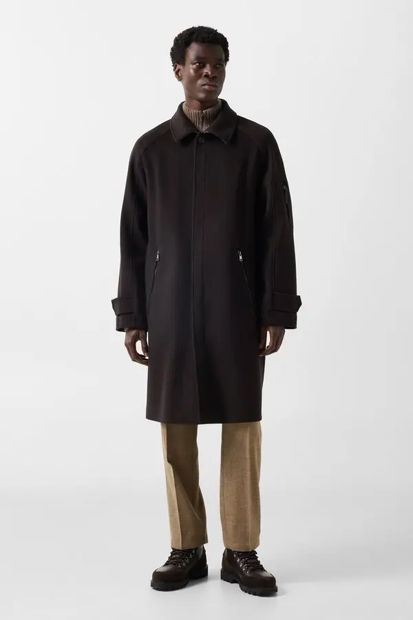 Bogner Tilo Reversible Wool Cashmere Coat