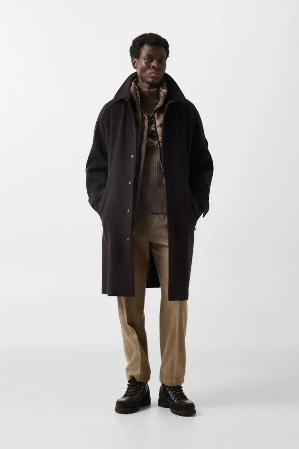 Bogner Tilo Reversible Wool Cashmere Coat