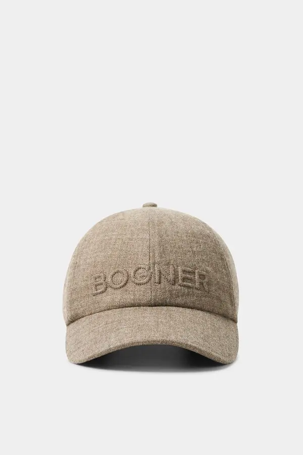 Bogner Ralf Virgin Wool Cap - Taupe
