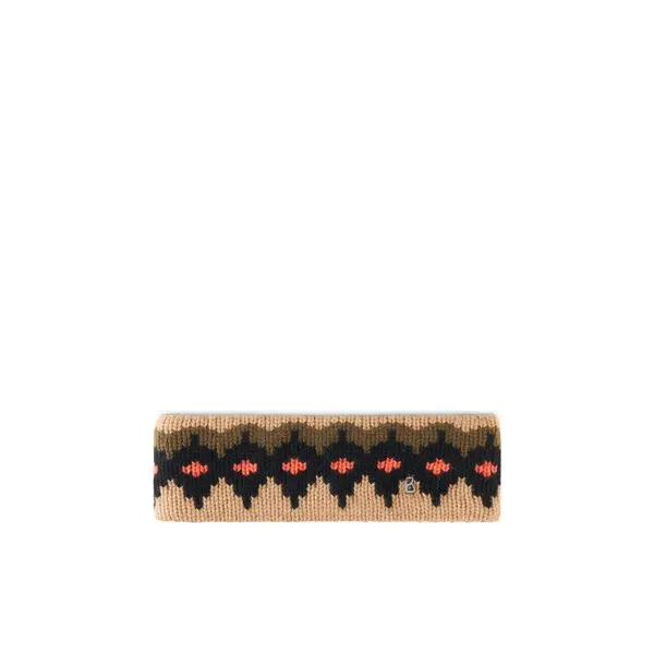 Bogner Loca Cashmere Headband - Camel/olive/black