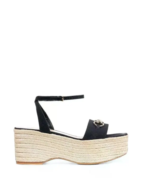 Gucci Horsebit Original Gg Espadrilles - Black