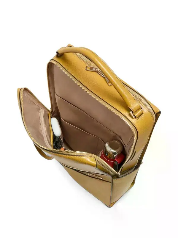 PIQUADRO Patricia Leather Laptop Backpack