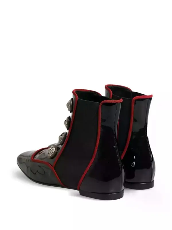 Dolce & Gabbana Jackie Buttoned Chelsea Boots