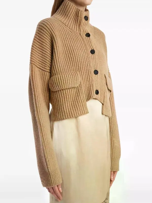 Khaite Eita Cardigan - Brown