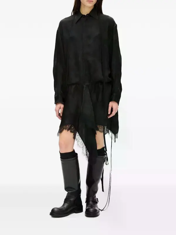 ANN DEMEULEMEESTER Paisley Jacquard Dress - Black