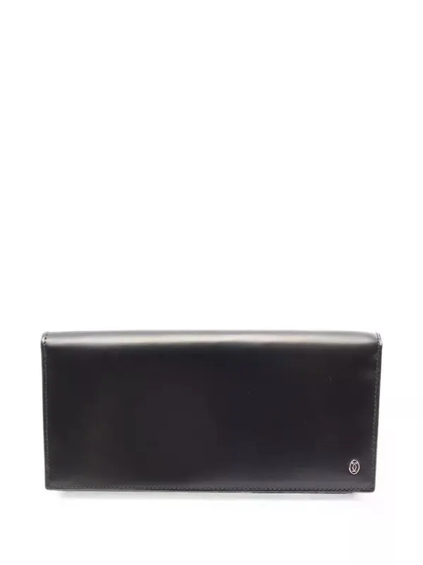 Cartier 2010s Pasha Bi-fold Long Wallet - Black