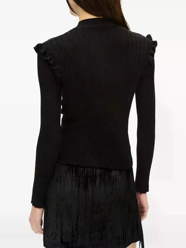 ANN DEMEULEMEESTER Ruffled-details Sweater