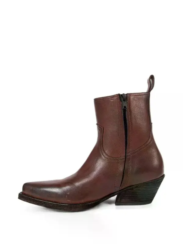 ANN DEMEULEMEESTER Pointed-toe Ankle Boots