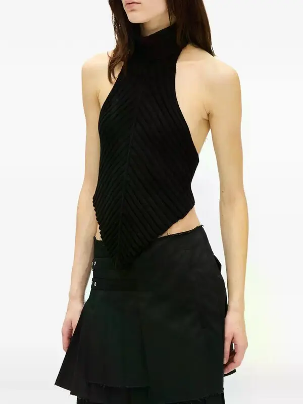 ANN DEMEULEMEESTER Almida Halterneck Top