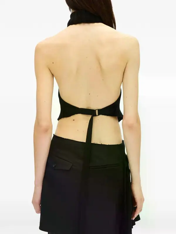 ANN DEMEULEMEESTER Almida Halterneck Top