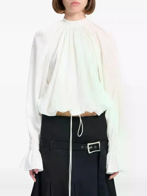 ANN DEMEULEMEESTER Flared-cuff Blouse