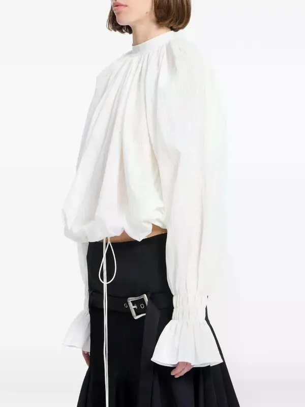 ANN DEMEULEMEESTER Flared-cuff Blouse