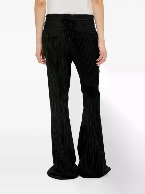 ANN DEMEULEMEESTER Striped Trousers