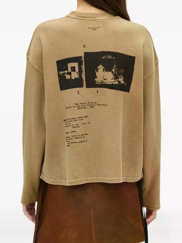ANN DEMEULEMEESTER Graphic-print Sweater