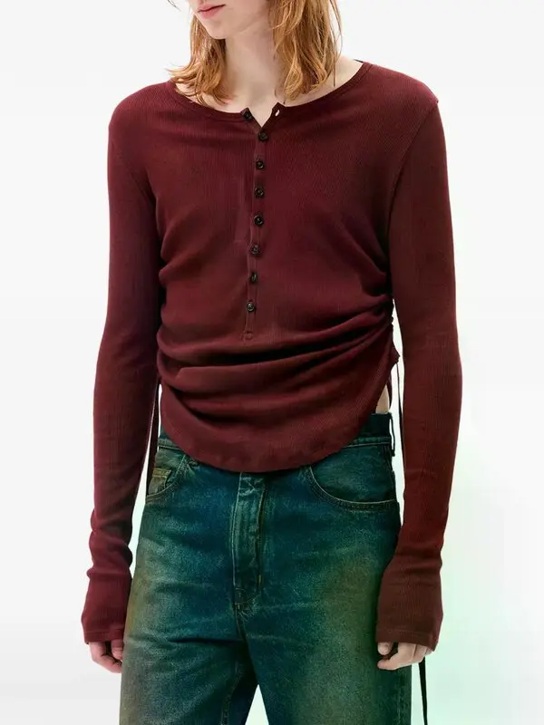 ANN DEMEULEMEESTER Hamar T-shirt - Brown