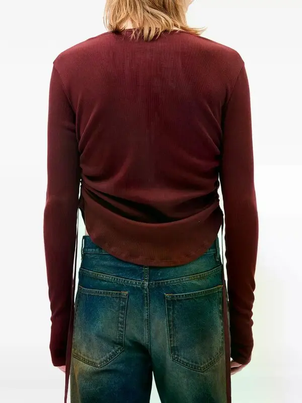 ANN DEMEULEMEESTER Hamar T-shirt - Brown