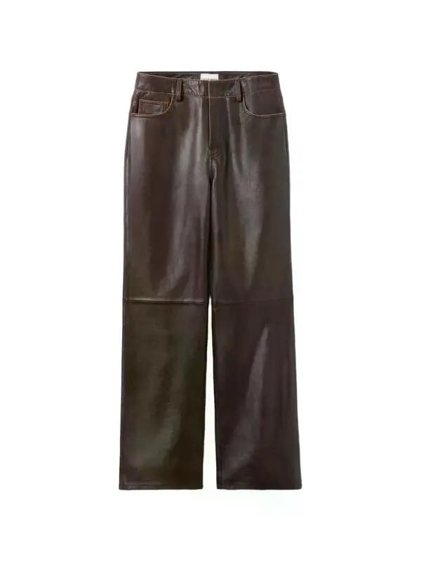 Claudie Pierlot Leather Trousers