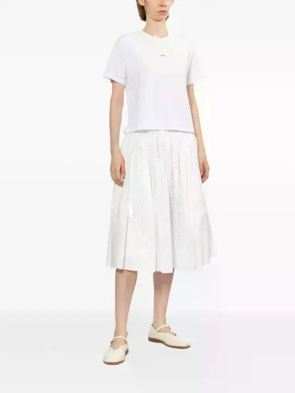A.p.c. Logo-print T-shirt - White