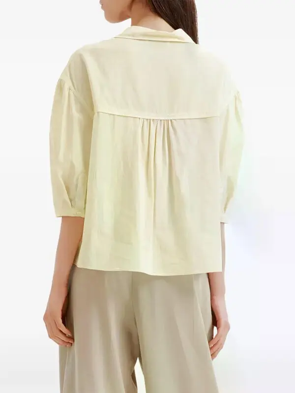 LOW CLASSIC Pleated Shirt