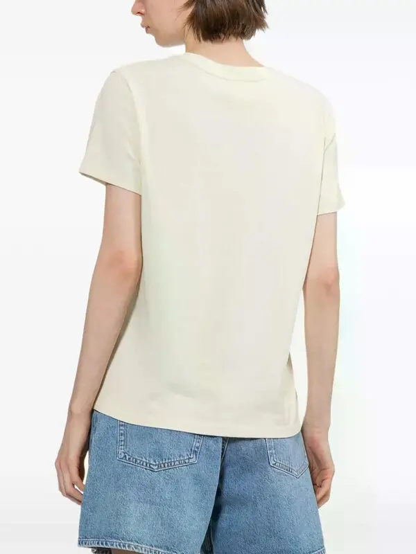 A.p.c. Logo-embroidered T-shirt