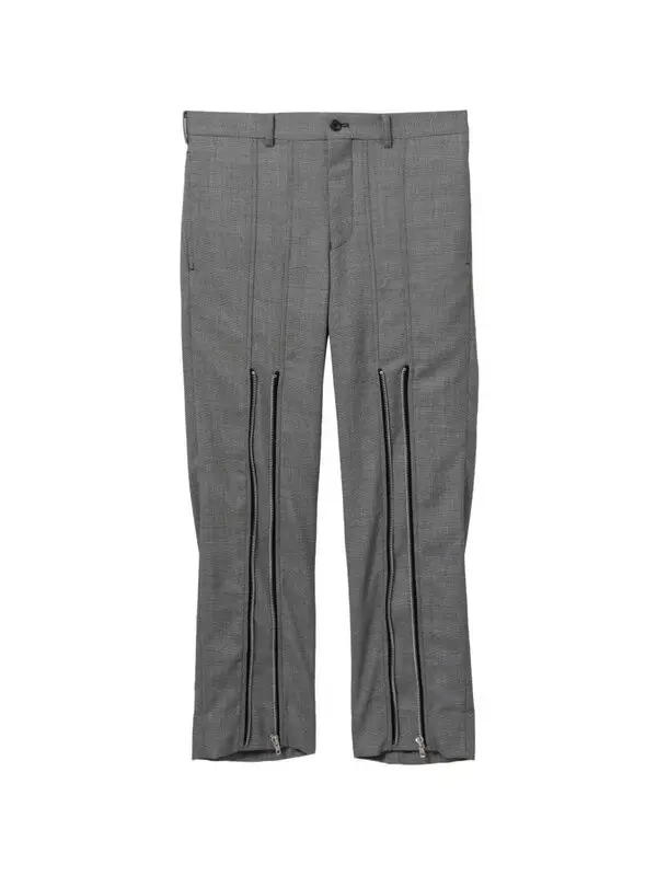 Comme Des Garçons Zipped Trousers