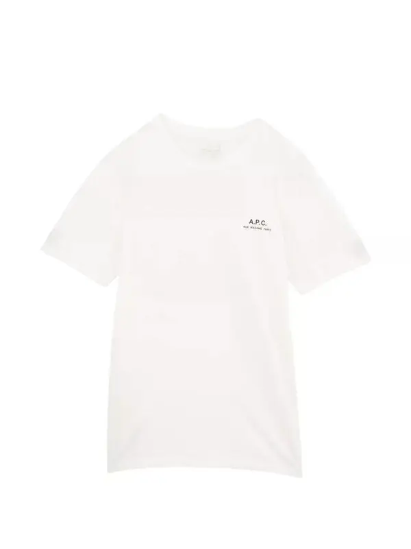 A.p.c. Logo-print T-shirt - White