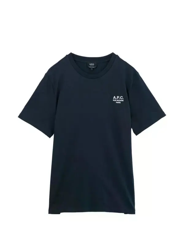 A.p.c. Logo-embroidered T-shirt