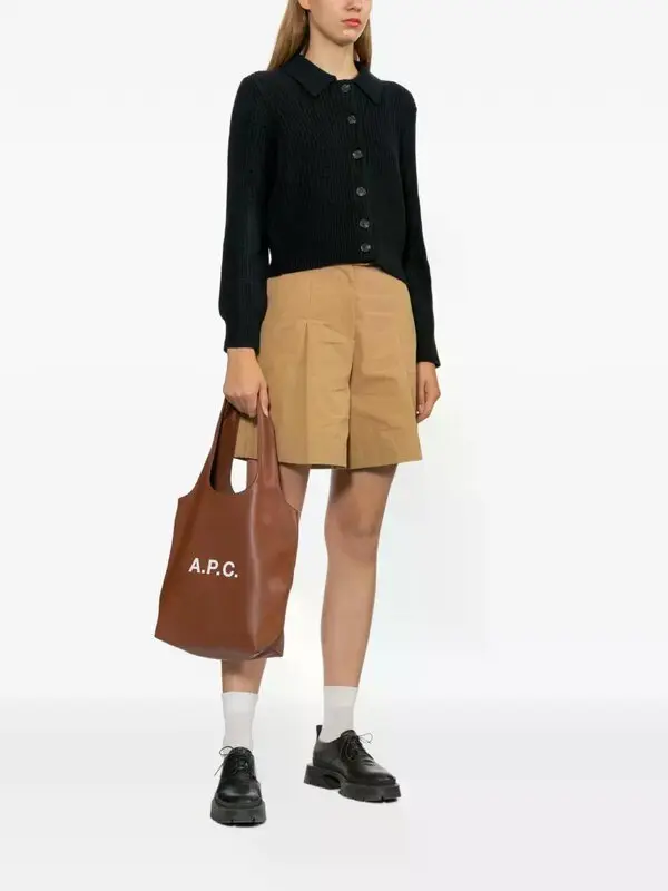 A.p.c. Ninon Tote Bag - Brown