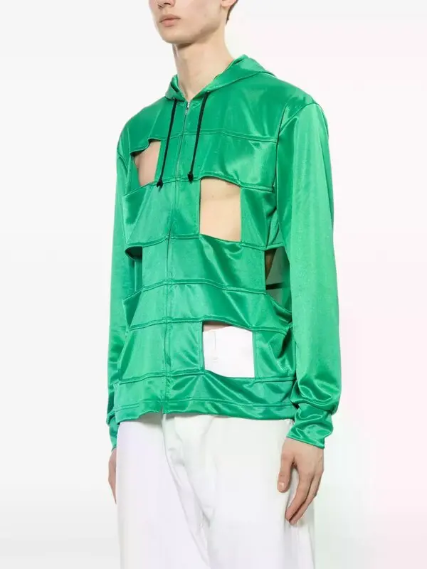 Comme Des Garçons Cut-out Hoodie