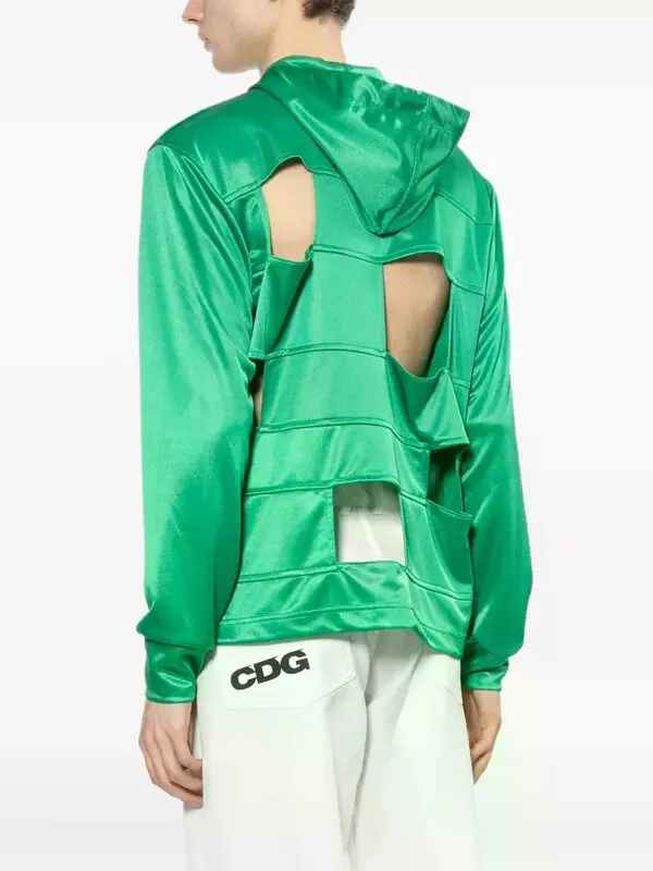 Comme Des Garçons Cut-out Hoodie