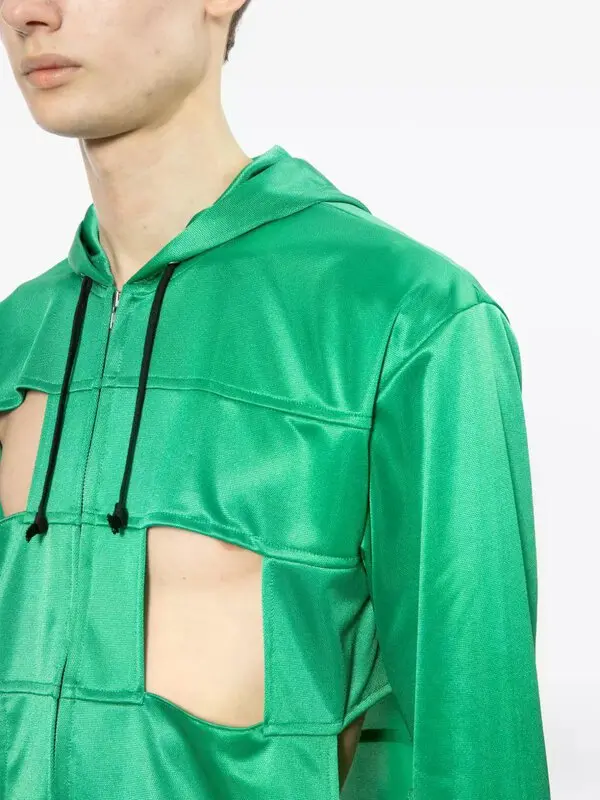 Comme Des Garçons Cut-out Hoodie
