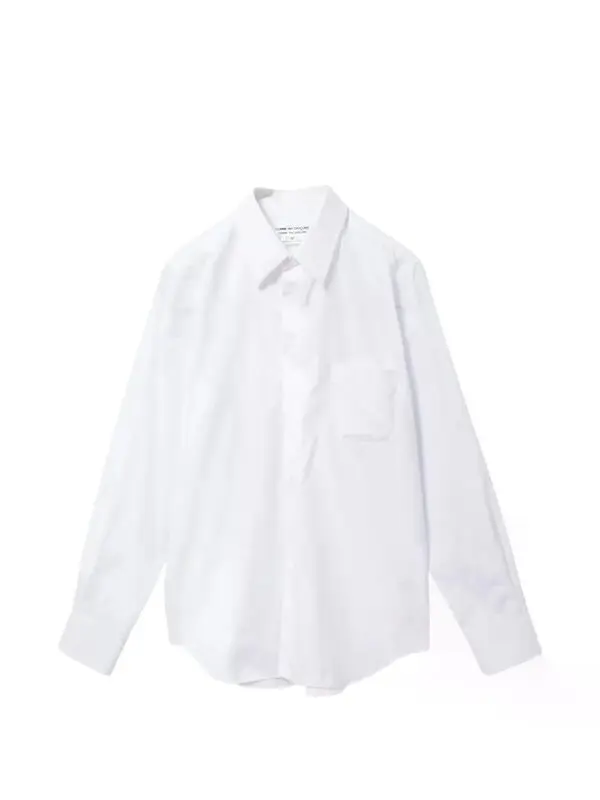 Comme Des Garçons Cotton Shirt - White