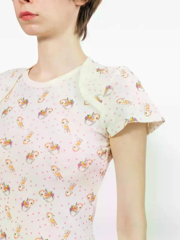Ashley Williams Graphic-print Dress