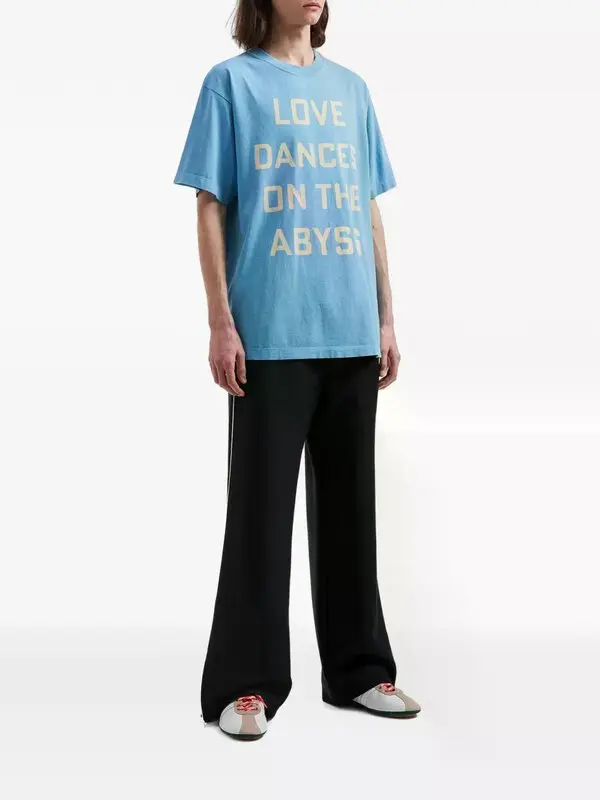 Valentino Garavani Side-stripe Zip-cuff Trousers - Black