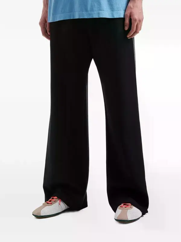 Valentino Garavani Side-stripe Zip-cuff Trousers