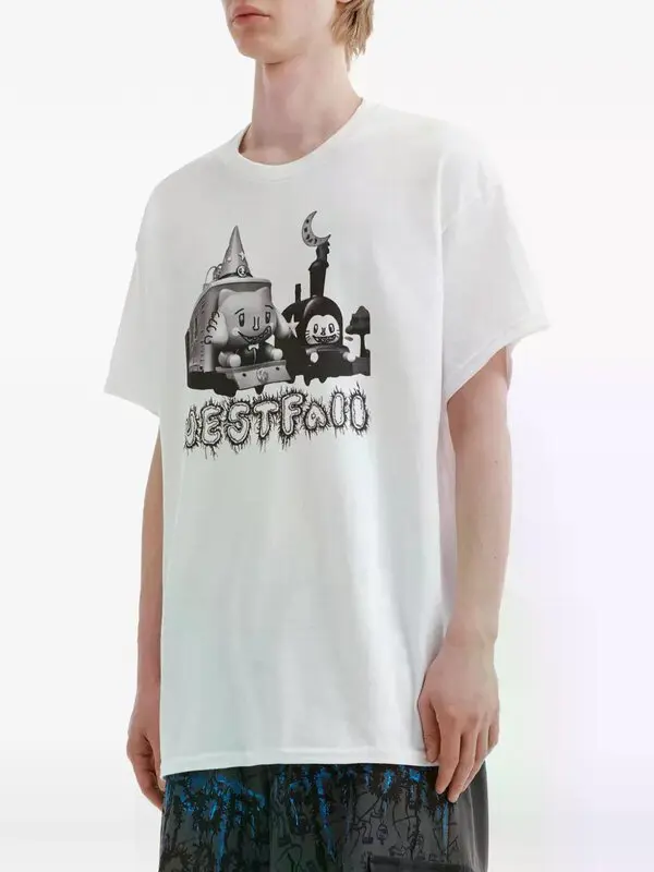 WESTFALL Graphic-print Cotton T-shirt