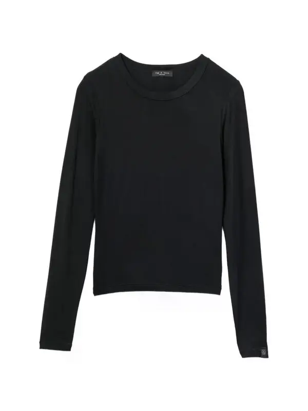 Rag & Bone Long-sleeve Crew-neck Top