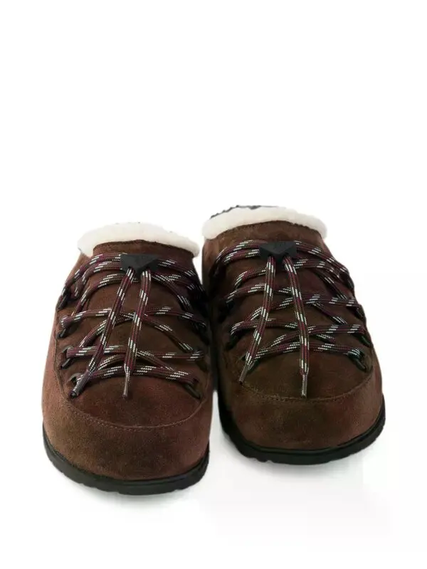 Prada Suede Mules - Brown